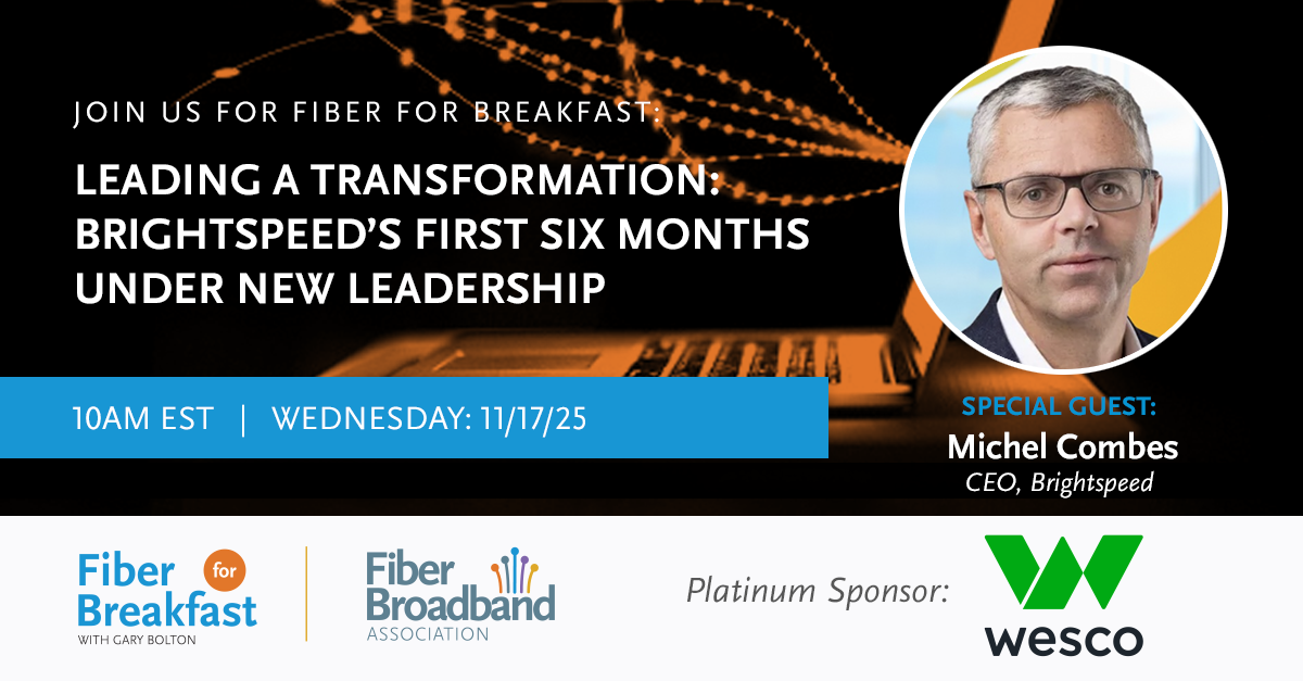 FFB Week 47 with special guest Michel Combes, CEO, Brightspeed